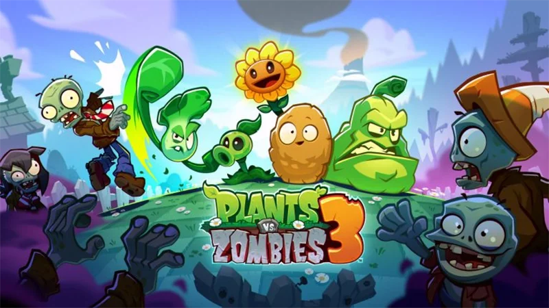 Plant Vs Zombie Logo
